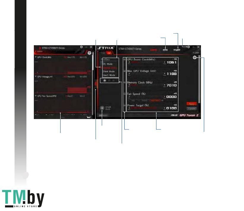 Asus GPU Tweak II ユーザーマニュアル